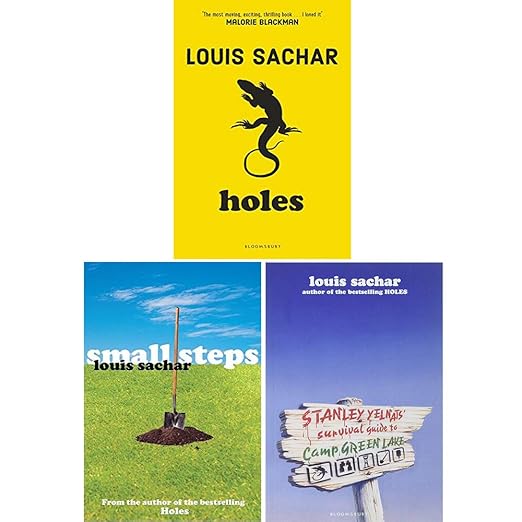 The Holes Series 3 Books Set by Louis Sachar ( Holes, Small Steps ...