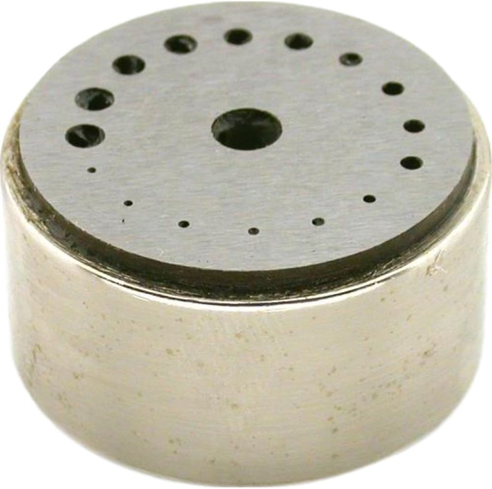 Amazon.com: FindingKing 16 Hole Riveting Stake Round Watch Die Jewelers ...