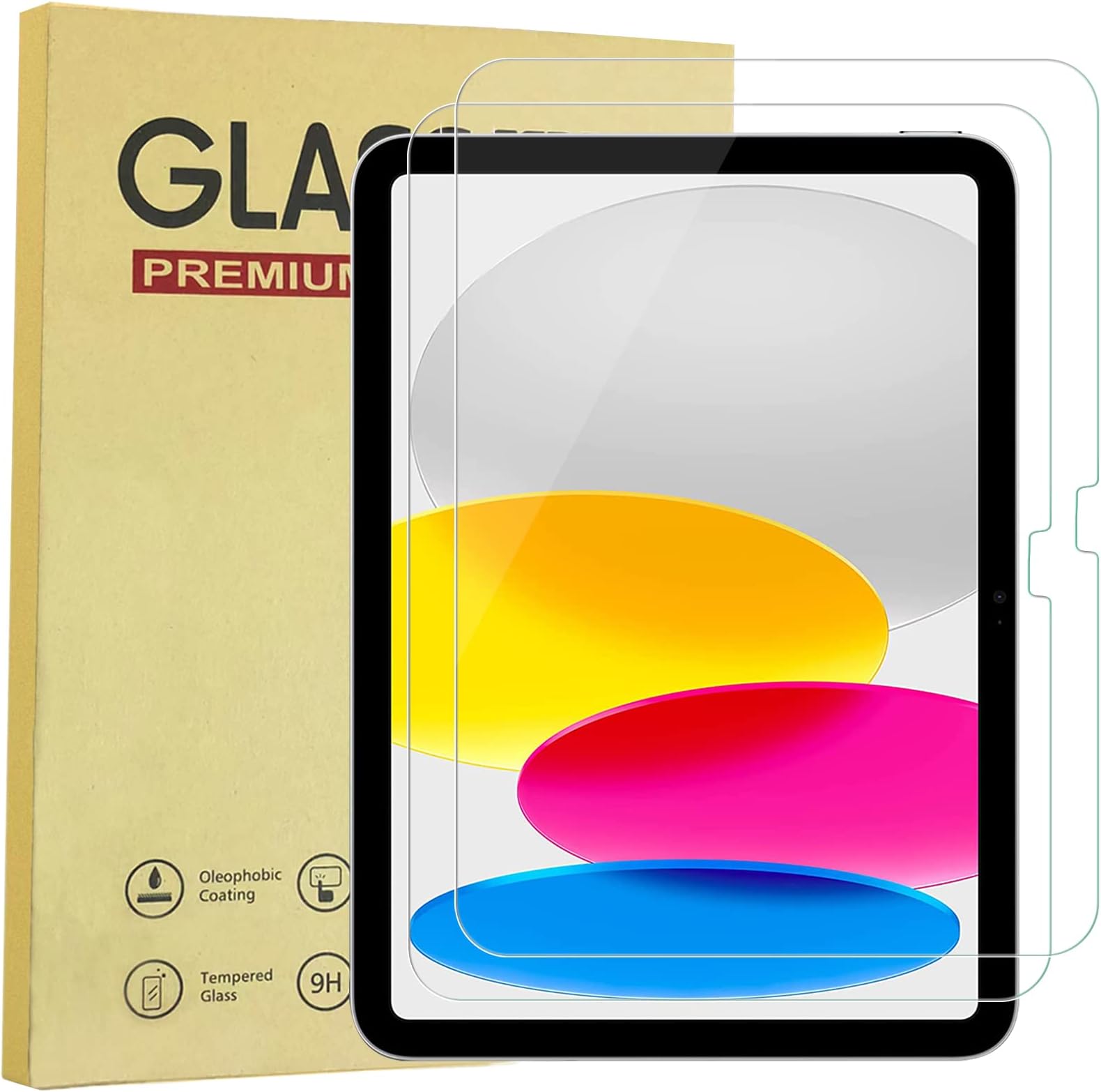 MeevMighx [2 Pack] Screen Protector compatible with iPad 11th 10th ...