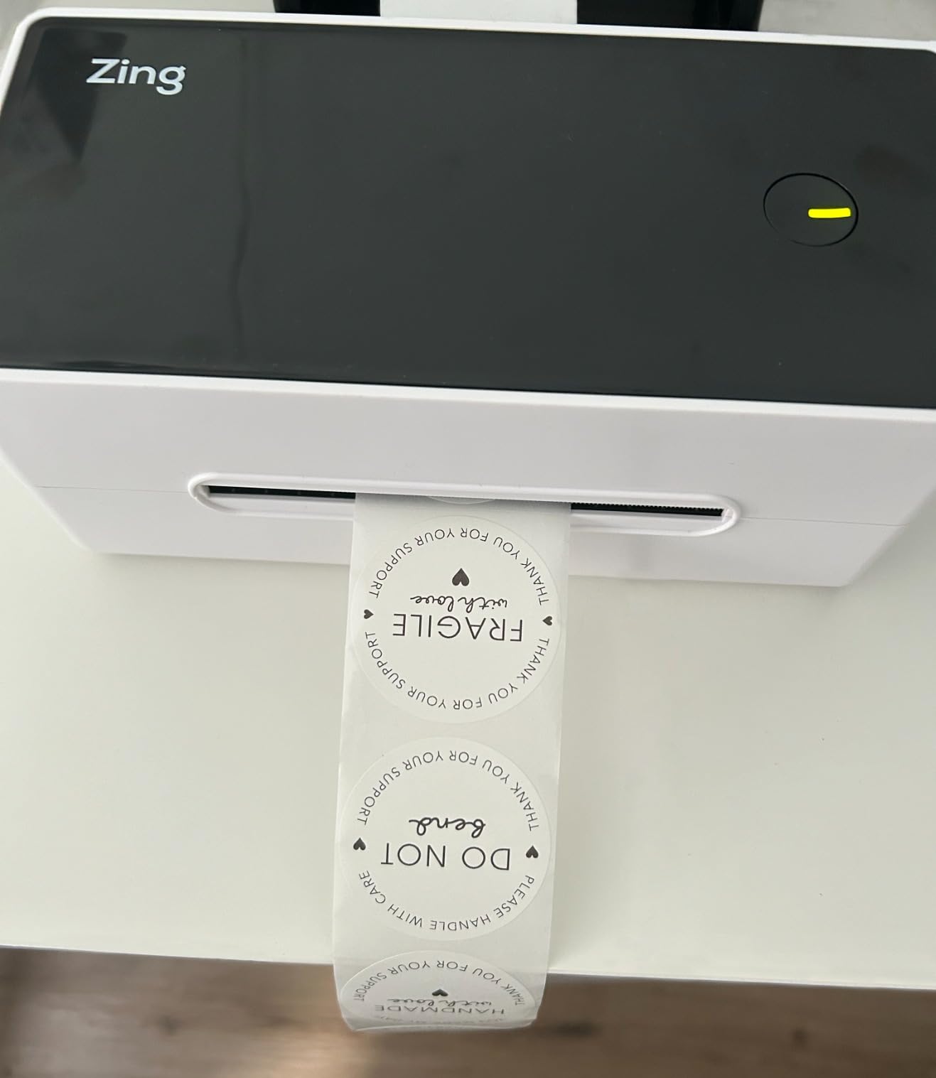 Zing® Pro Series 300 DPI Direct Thermal Label Printer High Speed ...