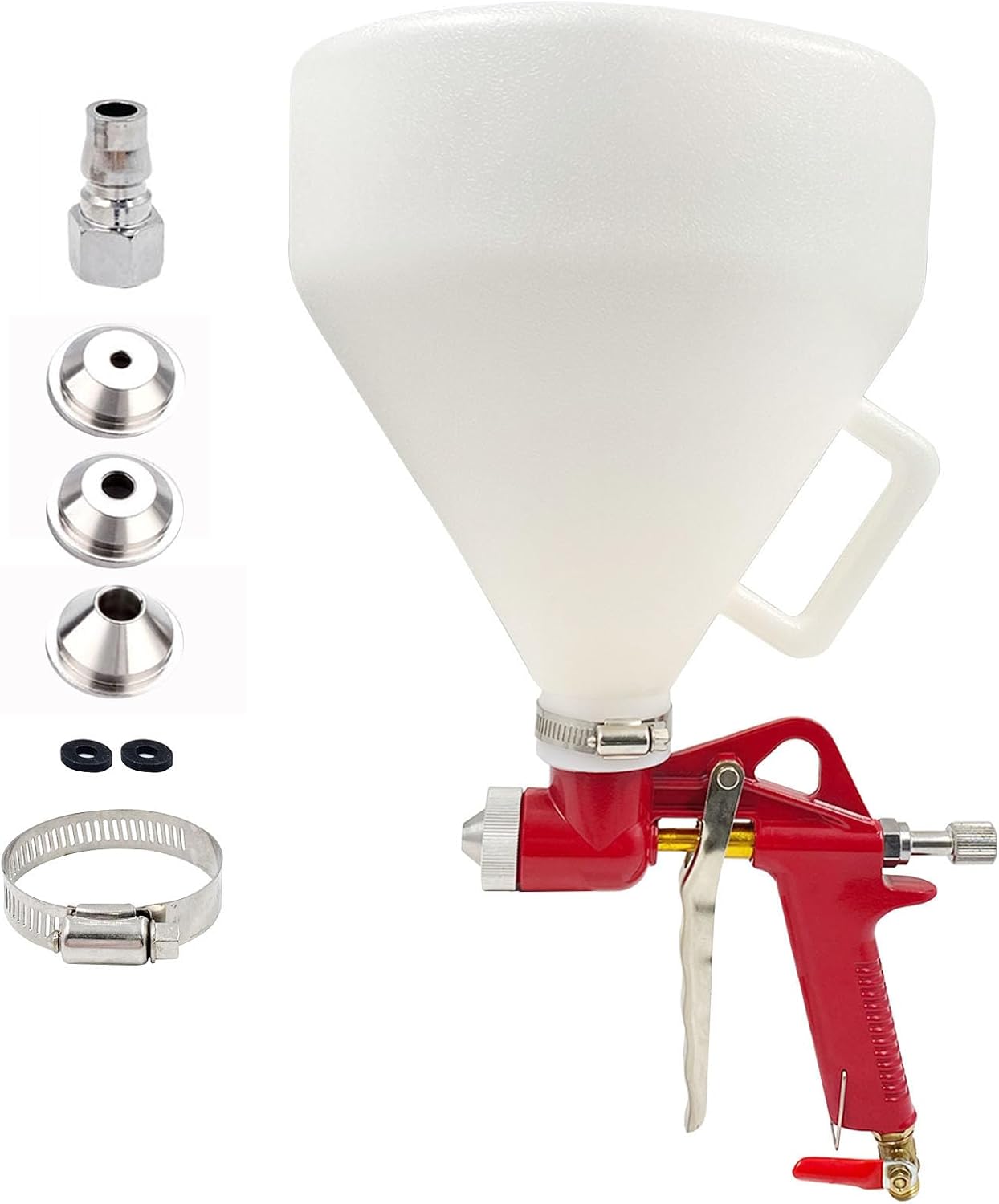 Air Texture Gun, 1.58 Gallon Drywall Wall Painting Sprayer with 3 ...