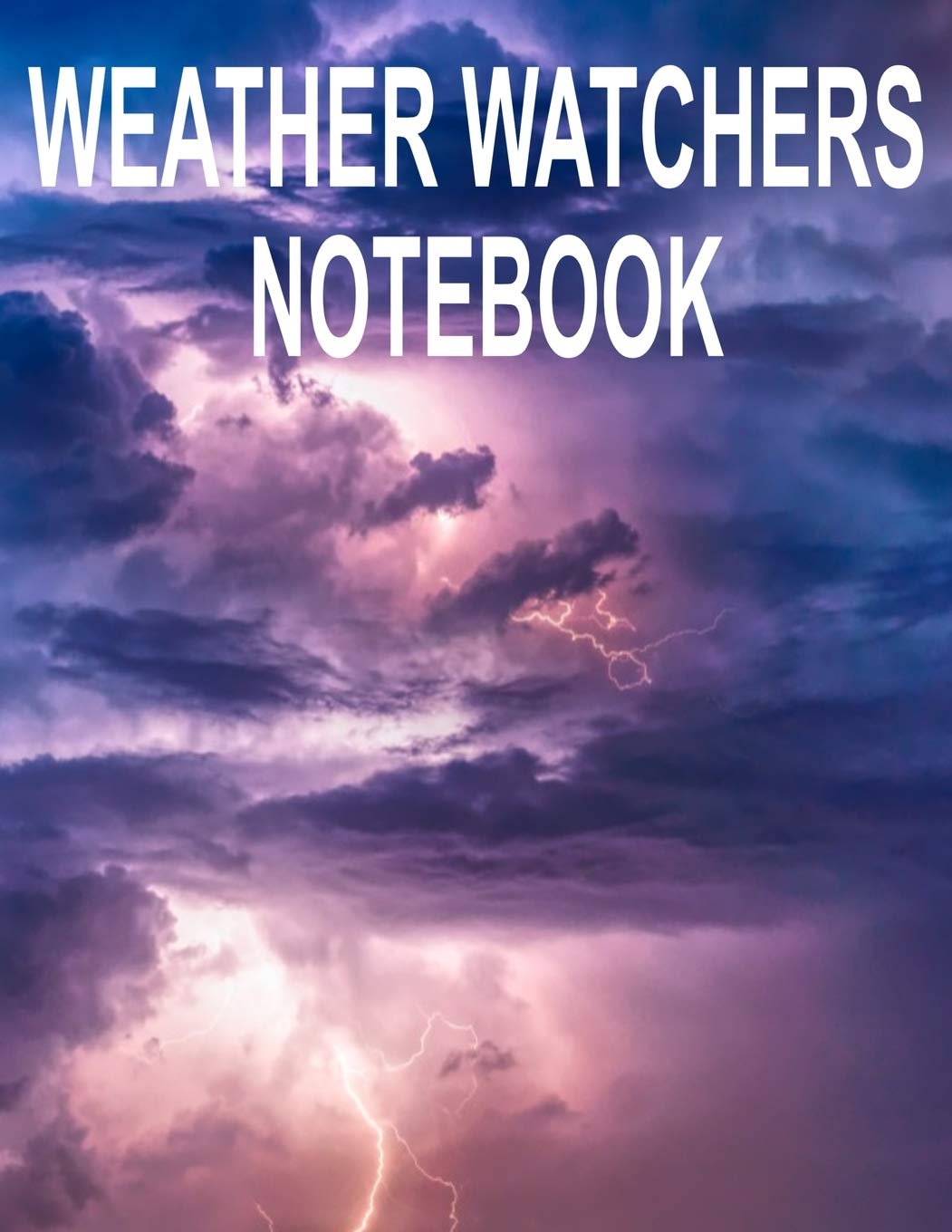 Weather Watchers Notebook: 8.5" x 11" Meteorologist Climatology ...