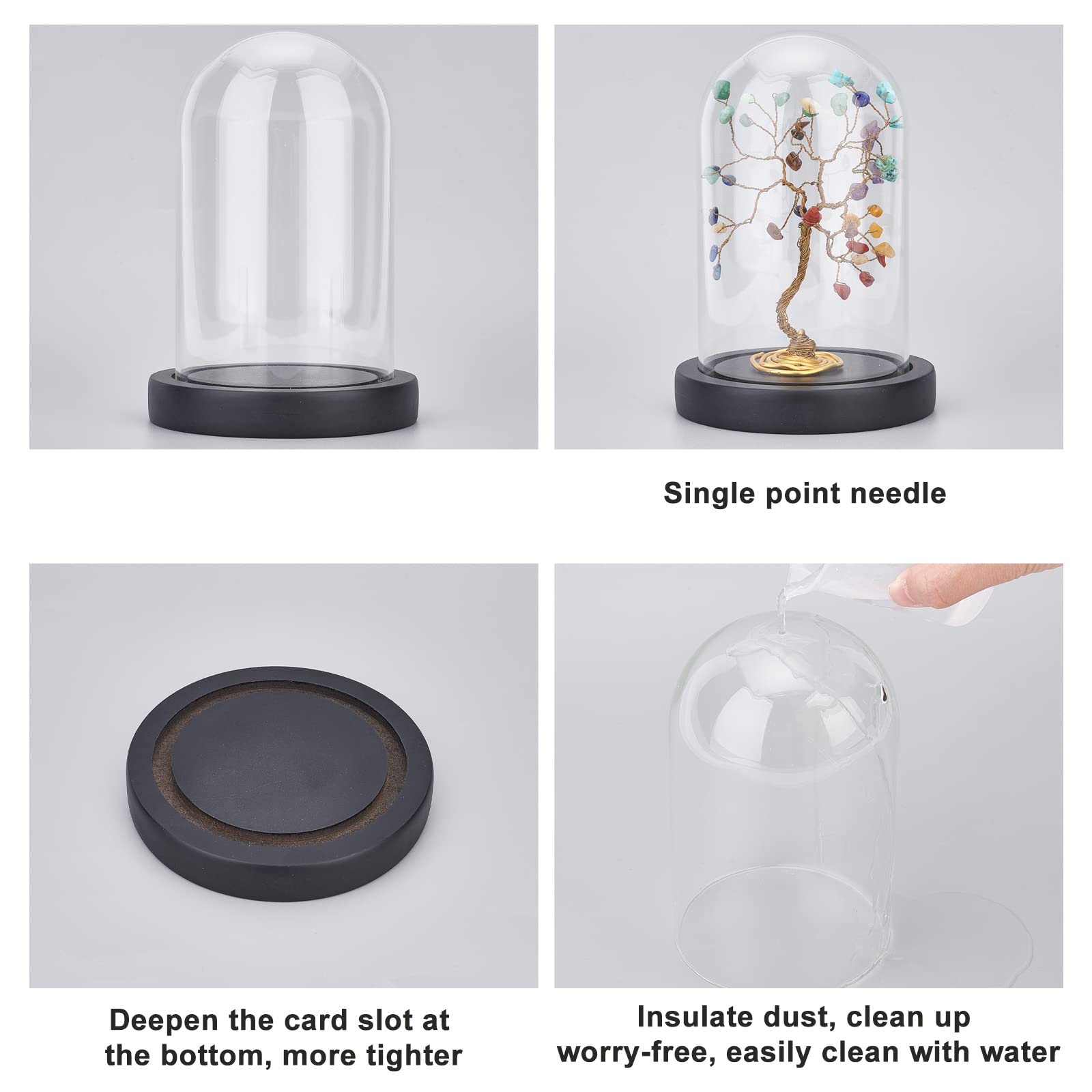 Jewelry Bell Jar Cloche Bell Jar Display Dome Resin Mold