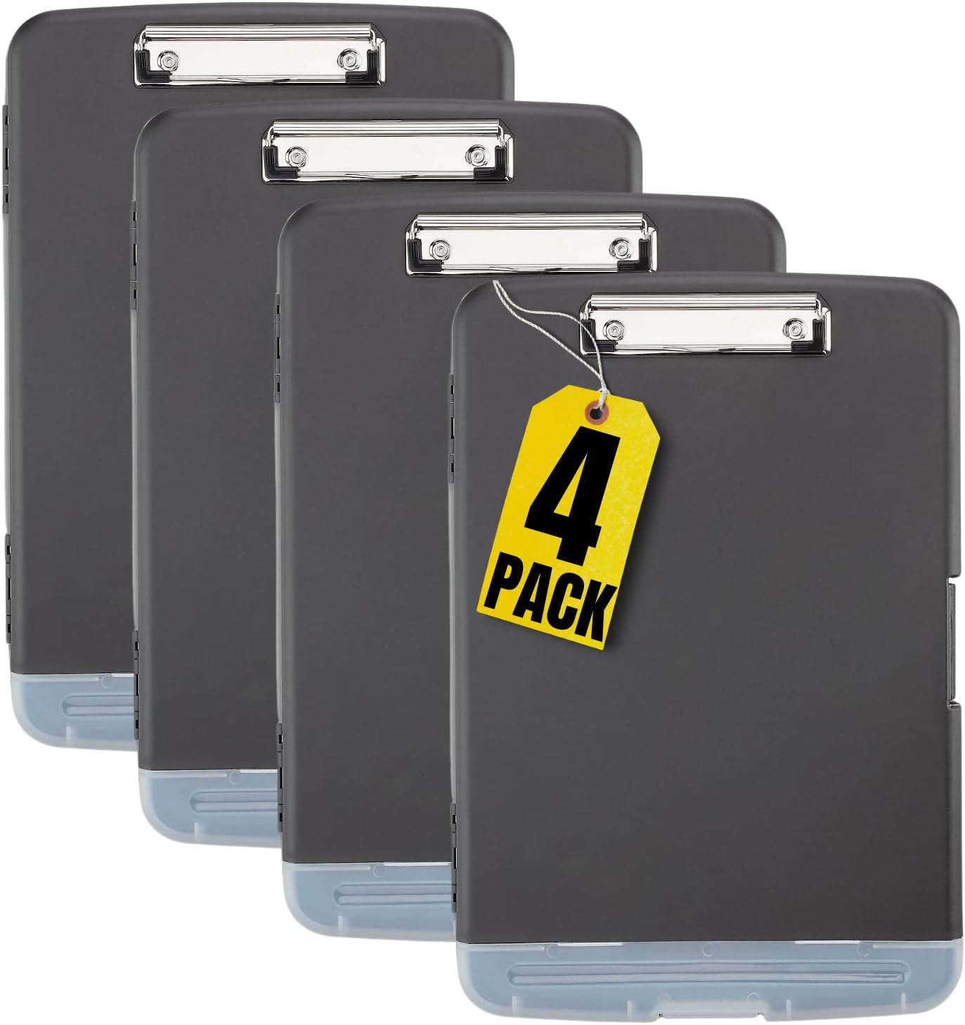 Amazon.com: 1InTheOffice Clipboard with Storage Box, Plastic Storage ...