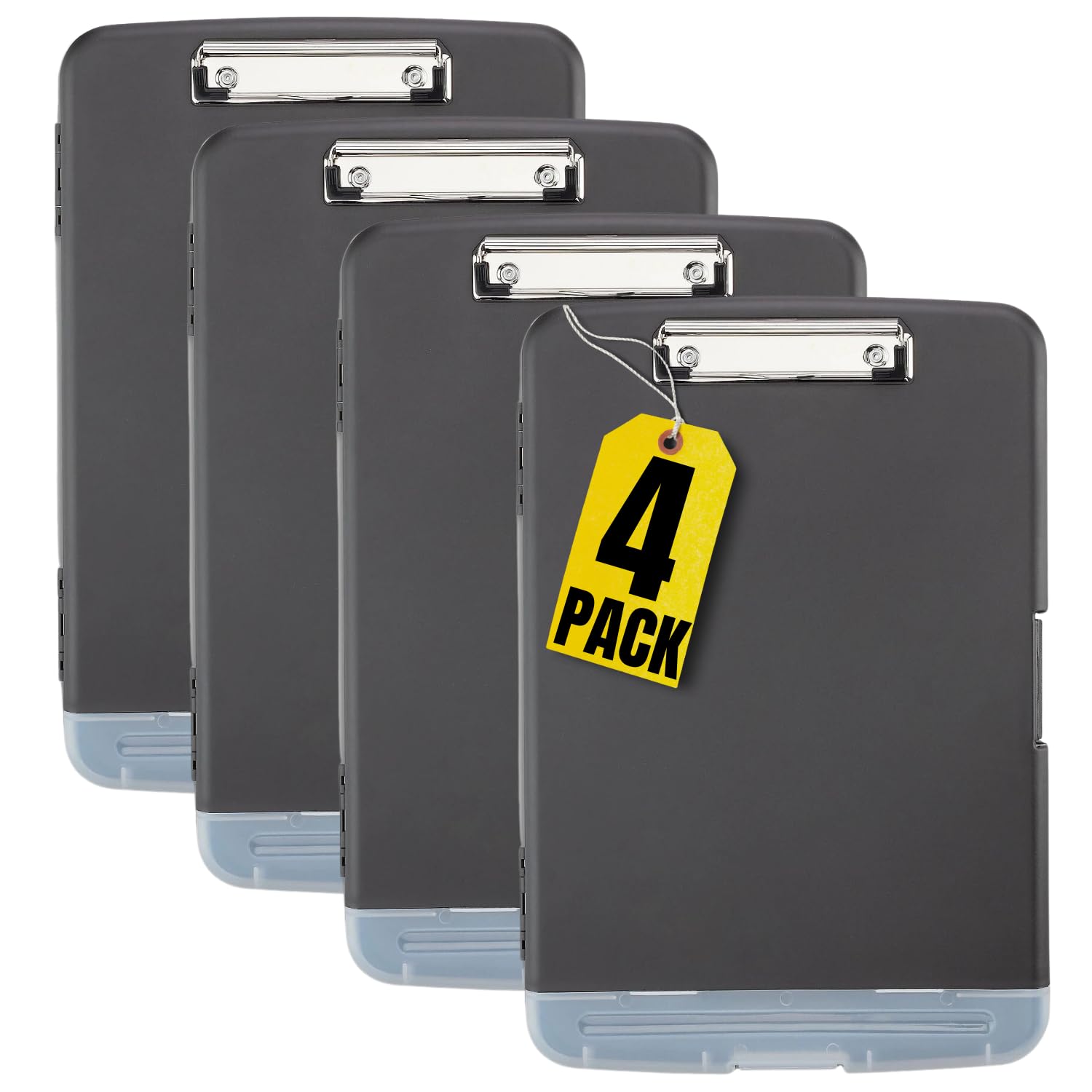 Amazon.com: 1InTheOffice Clipboard with Storage Box, Plastic Storage ...
