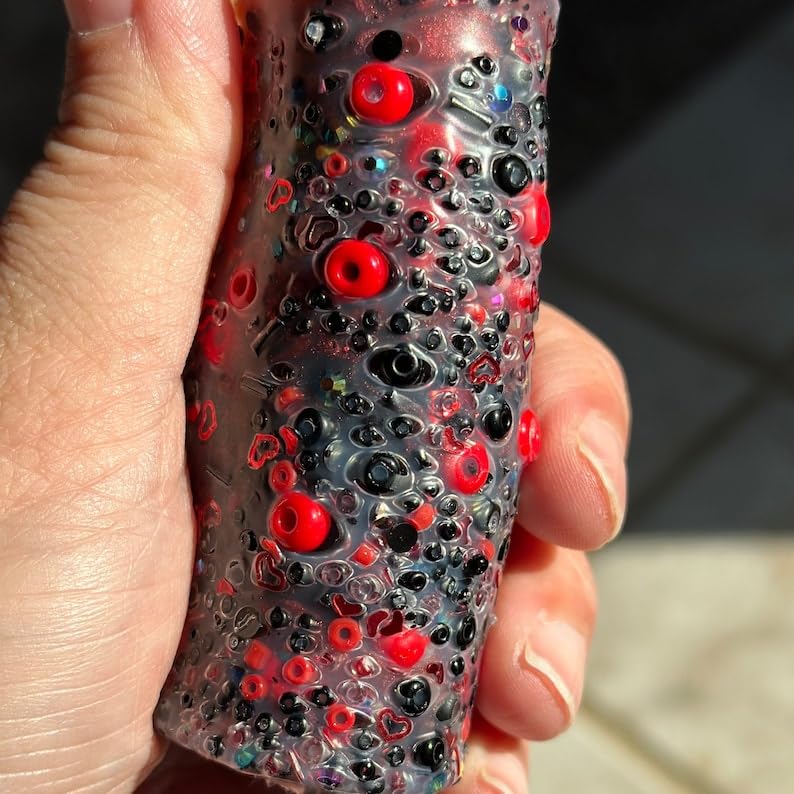 Picking Popping Fidget Pick Palette Toy – Black and Red Stocking ...