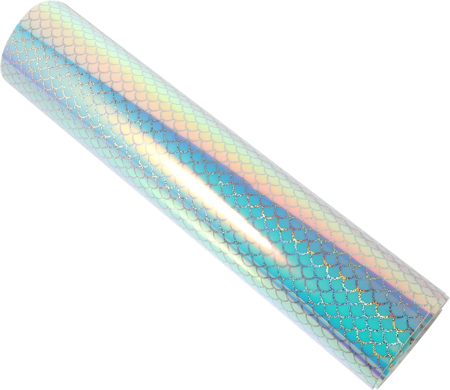 Amazon.com: Mermaid Holographic Stickers Holographic Adhesive Vinyl ...