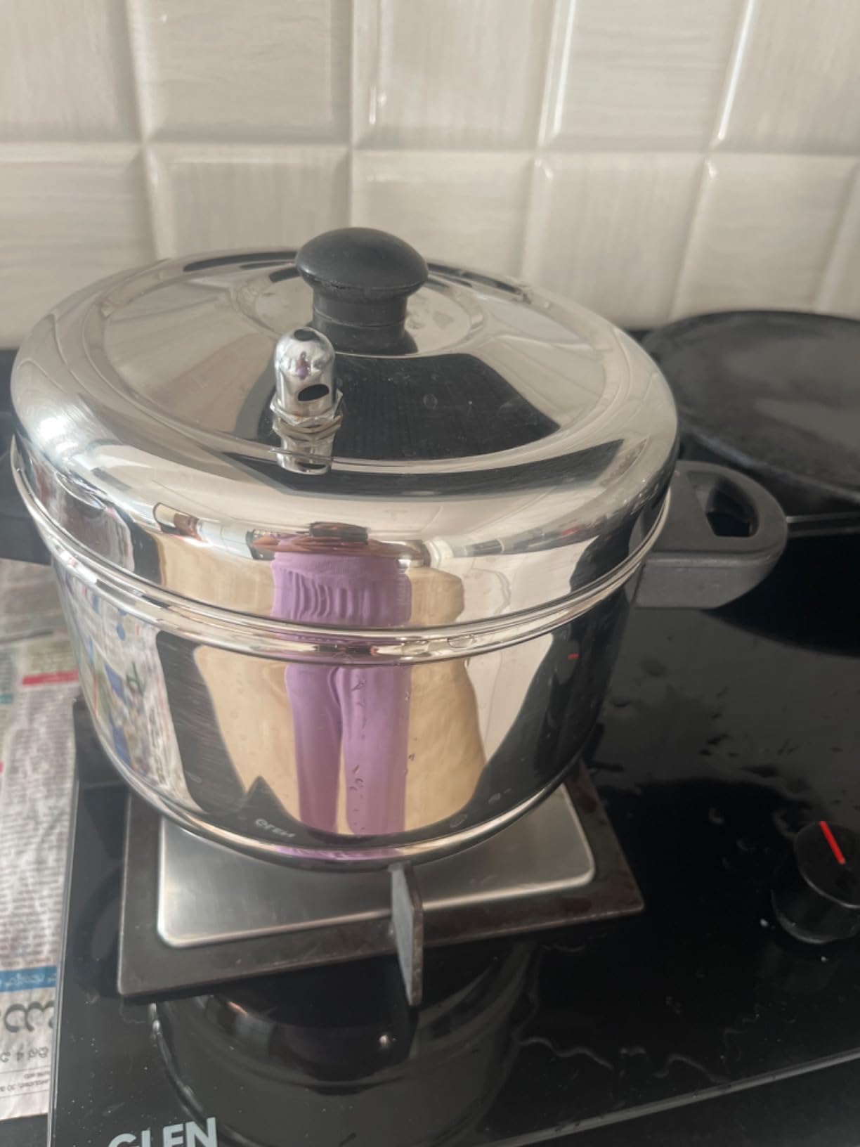 Judge by Prestige Stainless Steel Idli Cooker with 4 Plates, 1 Liters ...