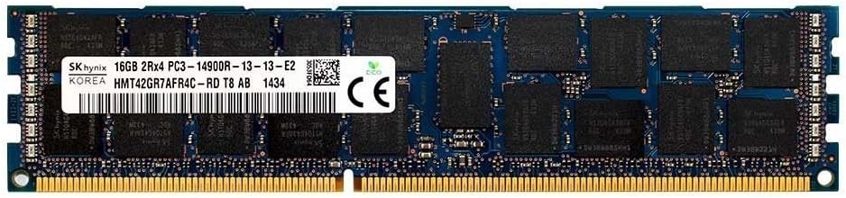 HMT42GR7AFR4C-RD HYNIX 16GB (1X16GB) 2Rx4 PC3-14900R DDR3-1866 Memory ...