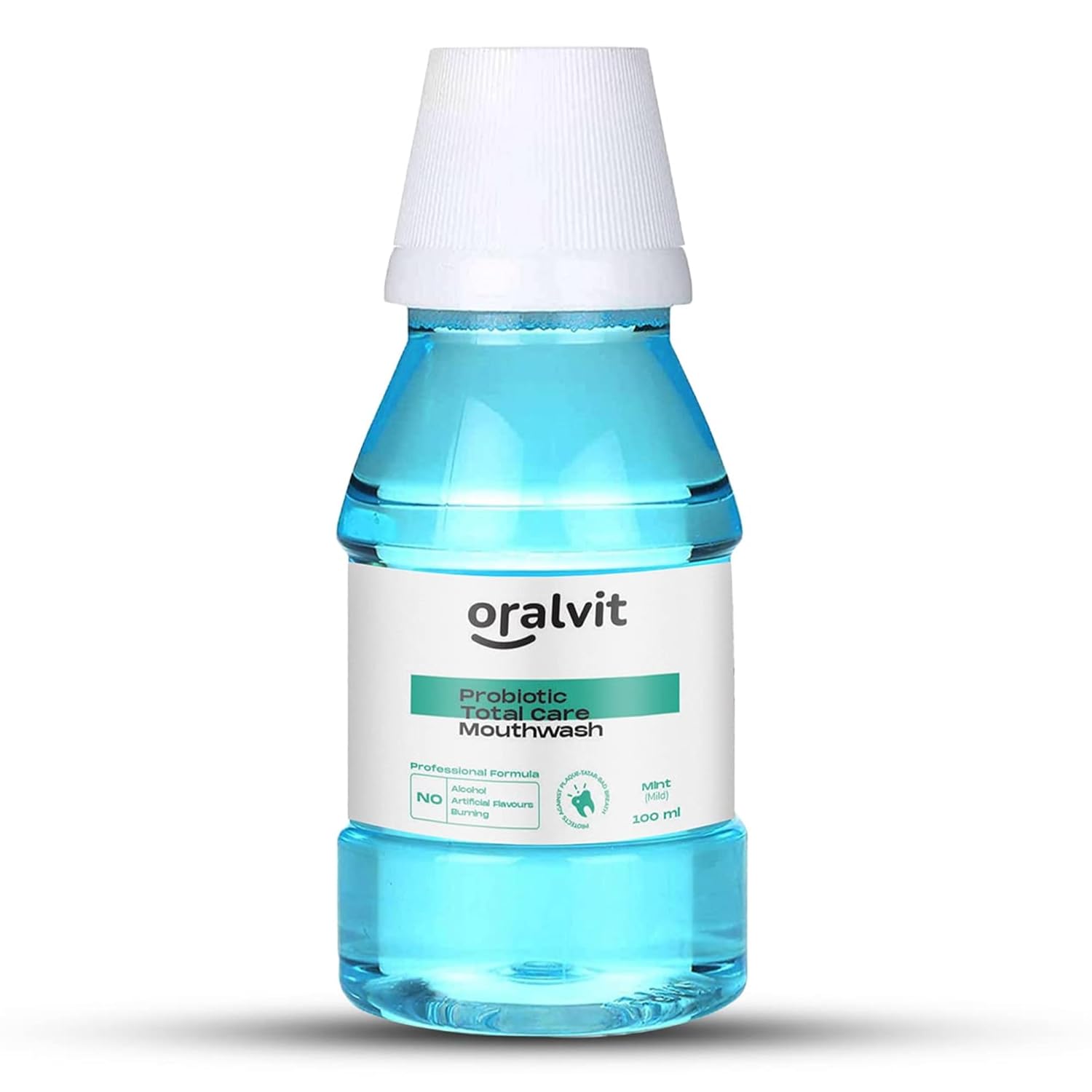 Buy Oralvit Probiotic Total Care Mouthwash with Mild Mint | No Alcohol ...