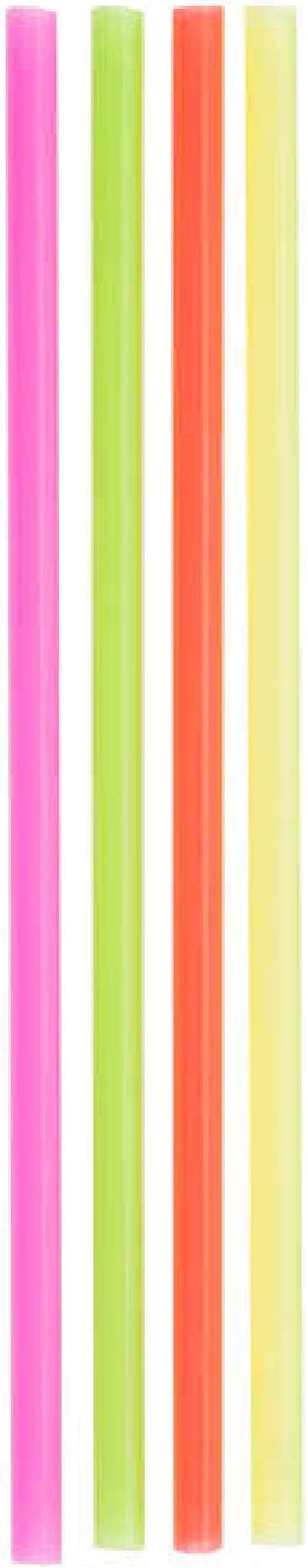 Amazon.com: ALINK 200 PCS Flexible Clear Plastic Extendable Drinking ...