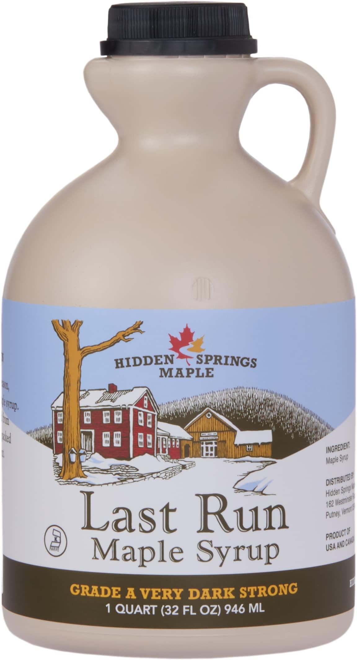 Amazon.com : Hidden Springs Maple Last Run Very Dark 100% Pure Maple ...