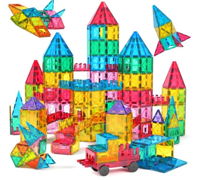 STEM Toys Kids Building Kit, 125 Pcs Educational Learning Set ...