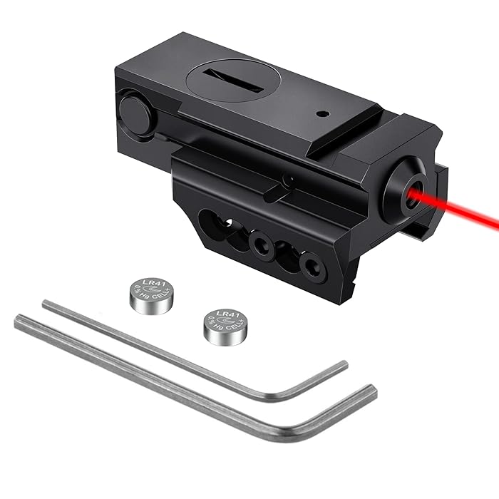 Buy EZshoot Red Laser Sight Tactical 20mm Standard Picatinny Weaver ...