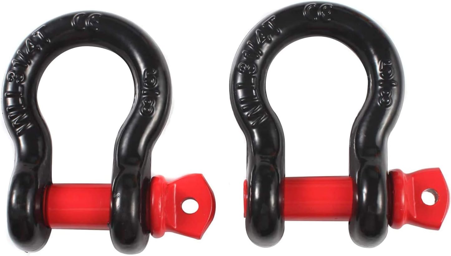 Amazon.com: The ROP Shop | (4) Trailer Leaf Spring Shackle Straps 9/16 ...