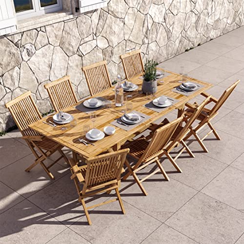 Garten Holztisch Ausziehbar