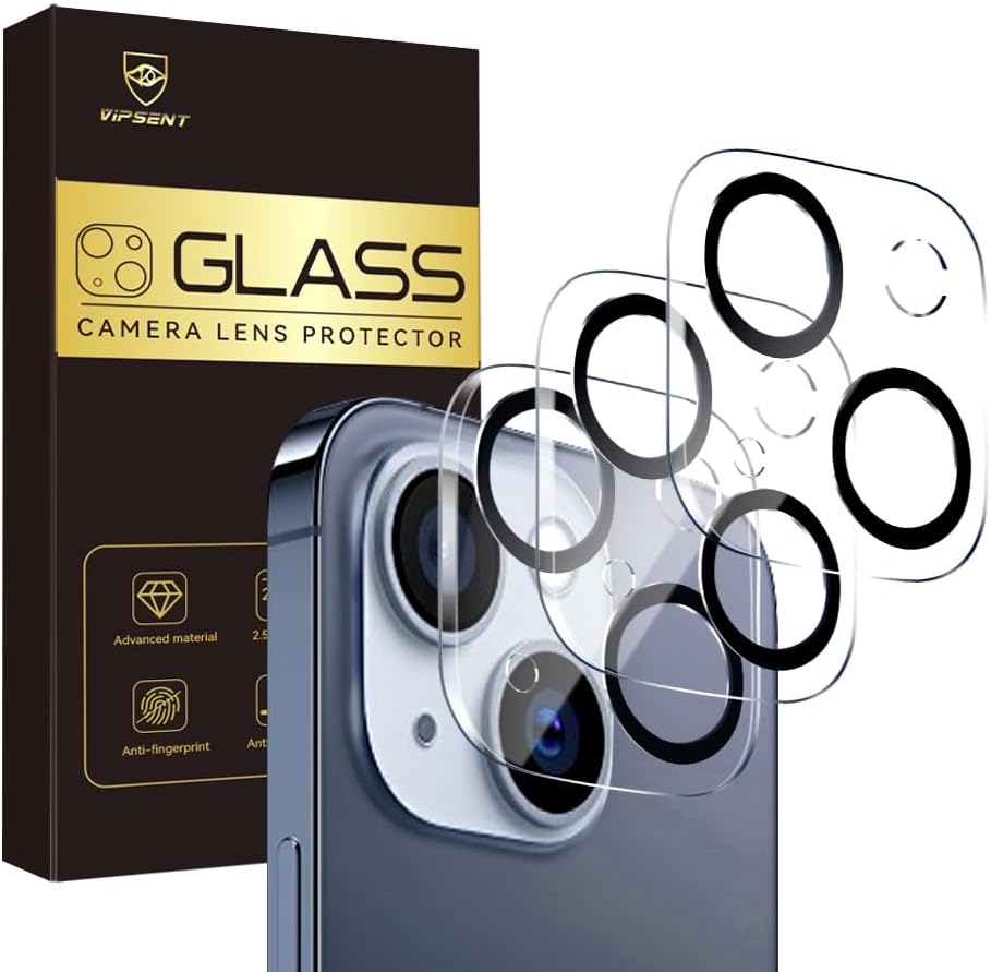 Amazon.com: JETech Camera Lens Protector for iPhone 15 6.1-Inch and ...