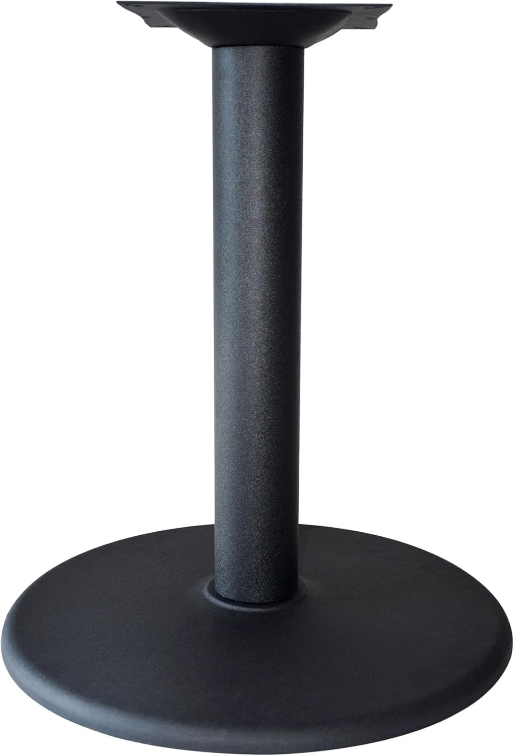 Amazon.com: DECFUL Round Metal Table Base - 24 Inch Cast Iron Base with ...