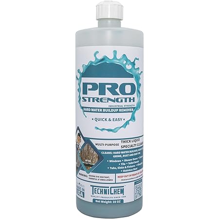 Amazon.com: Pro-Strength Hard Water Stain Remover, Industrial Strength ...