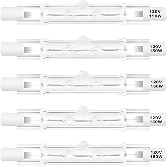 R7S Halogen Bulbs 150W Dimmable 120V 78mm T3 J Type Floodlight Bulb ...