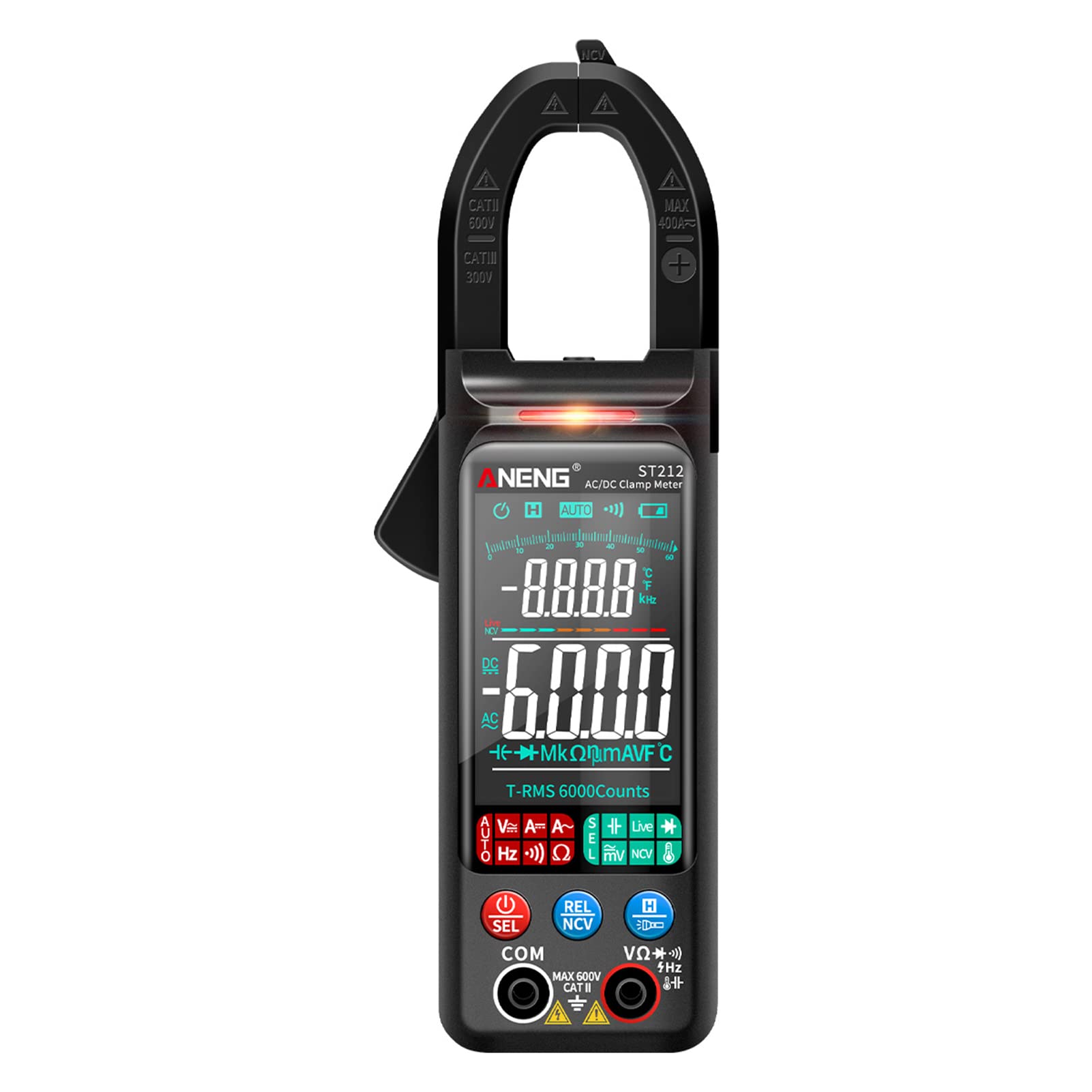 Buy Clamp Meter,ST212 Clamp Meter Intelligent Digital Clamp Multimeter ...
