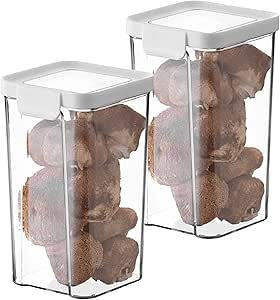 Amazon.com: zengyisi 1.3L/43oz Food Storage Containers with Lids ...