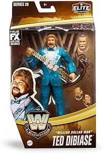 Amazon.com: WWE Elite Collection Million Dollar Man Ted DiBiase Wrestling Action Figure Legends ...