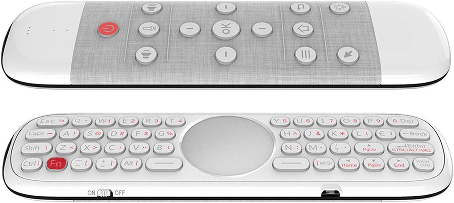 Amazon.com: Mini Fly Air Mouse 2.4G Wireless Keyboard Remote Control 3D ...