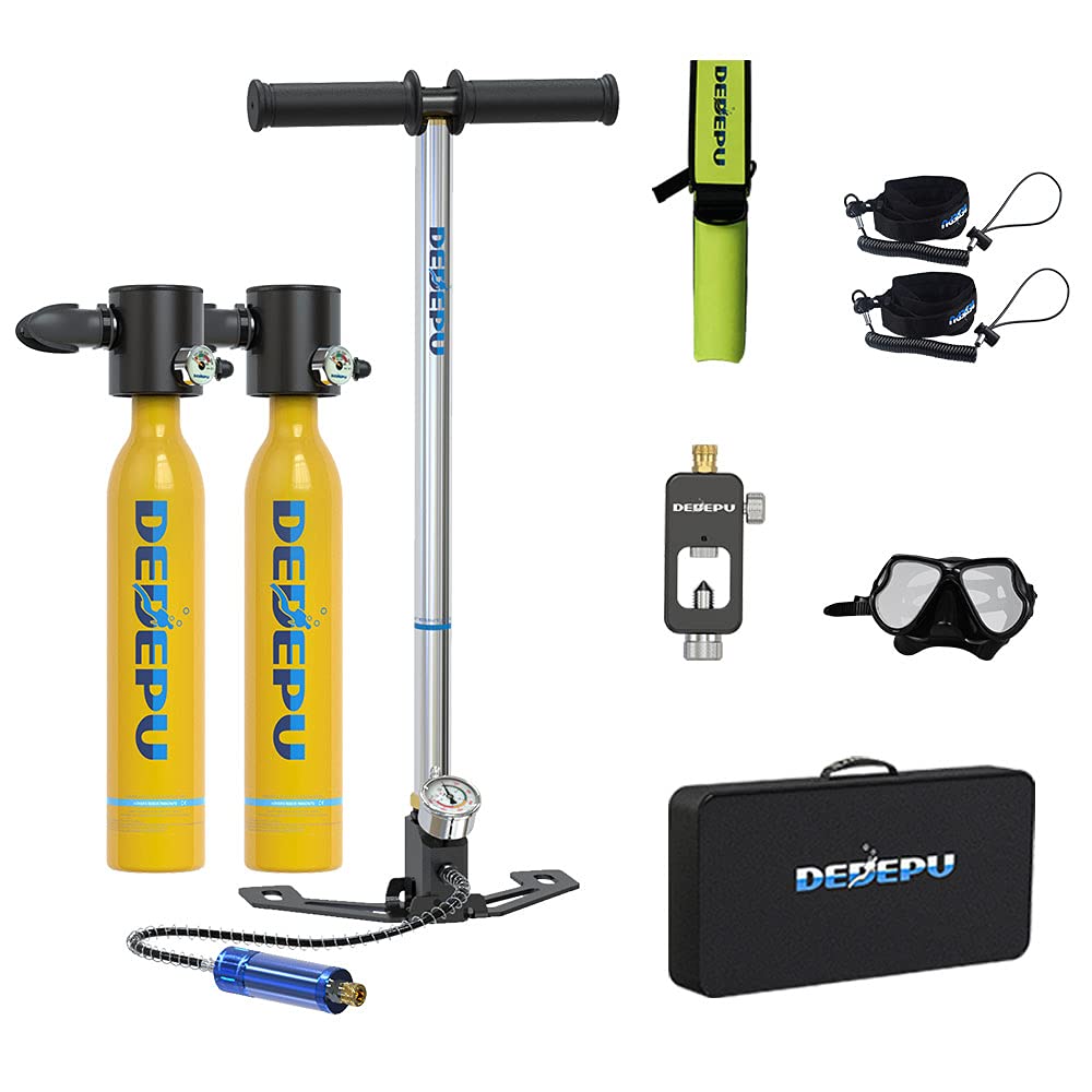 Buy Double Portable 0.5L Mini Diving Tank Underwater Exploration ...