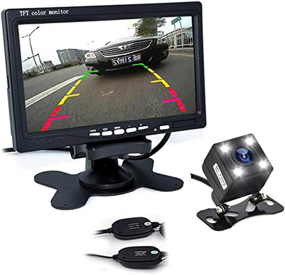 Amazon.com: Auto Wayfeng WF® 7" TFT LCD Monitor + Wireless Car Rear ...