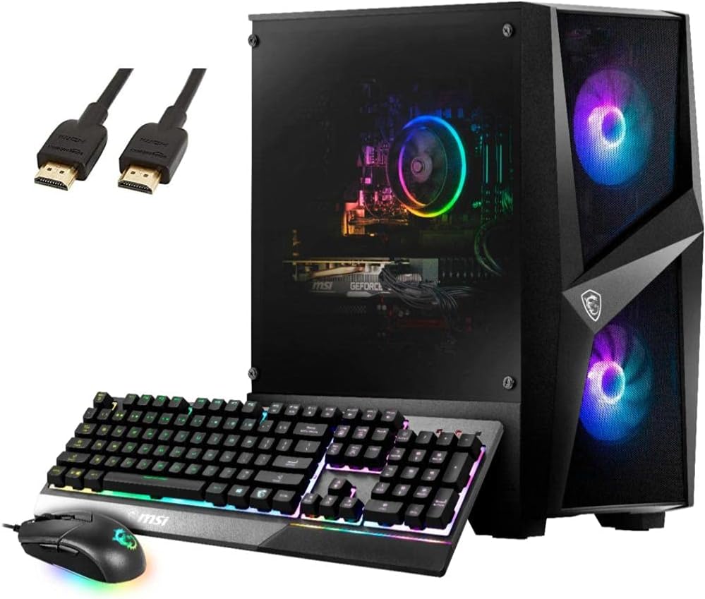Amazon.com: MSI Codex R Gaming Desktop 2021 Premium Computer, Intel ...