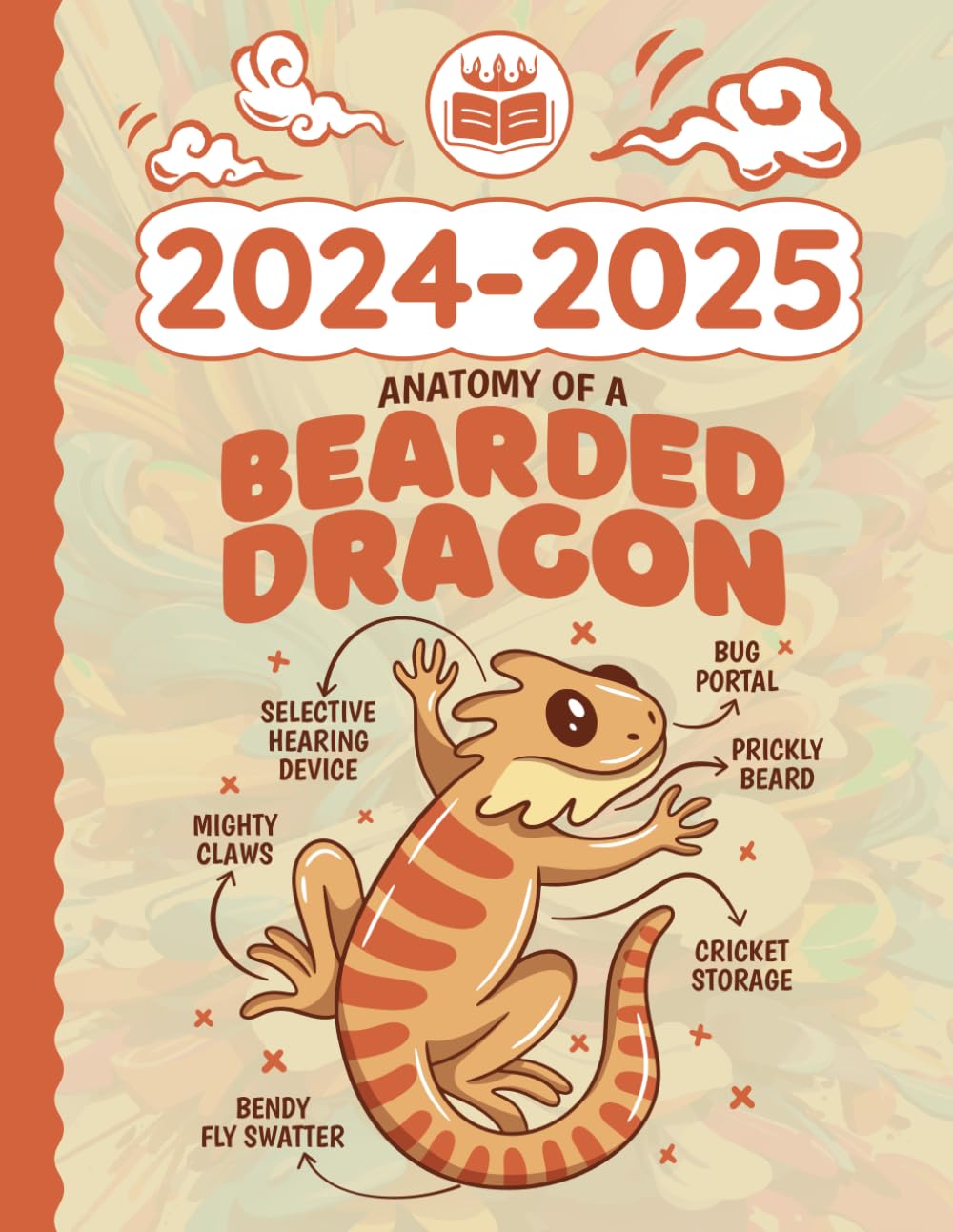 Amazon.com: 2024 2025 Planner Kawaii Bearded Dragon anatomy: Weekly and ...