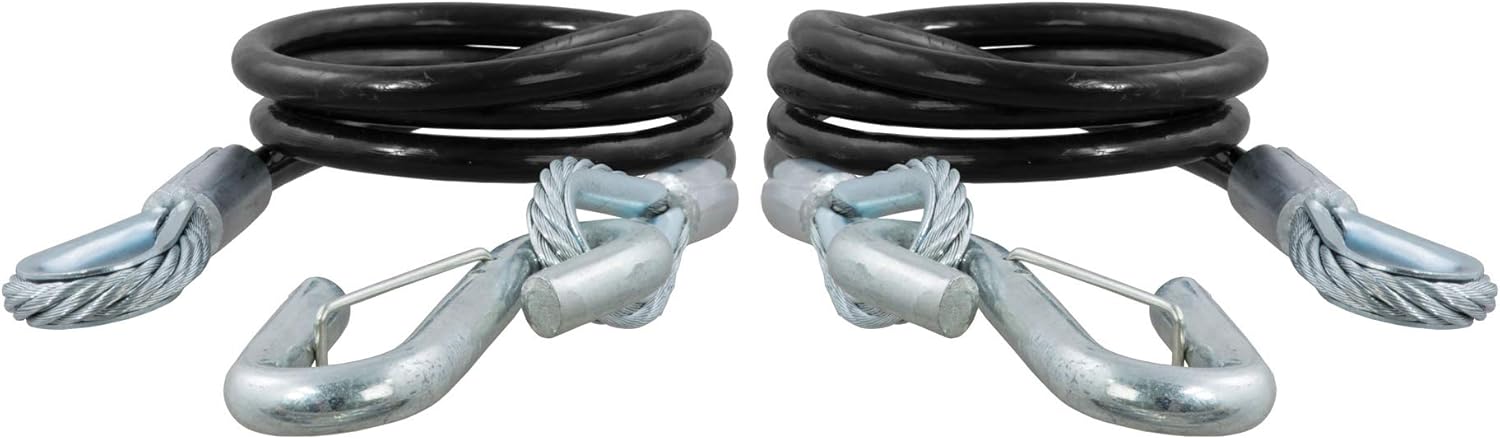 Curt 80151 Safety Cable Assembly with Hooks, Wiring - Amazon Canada