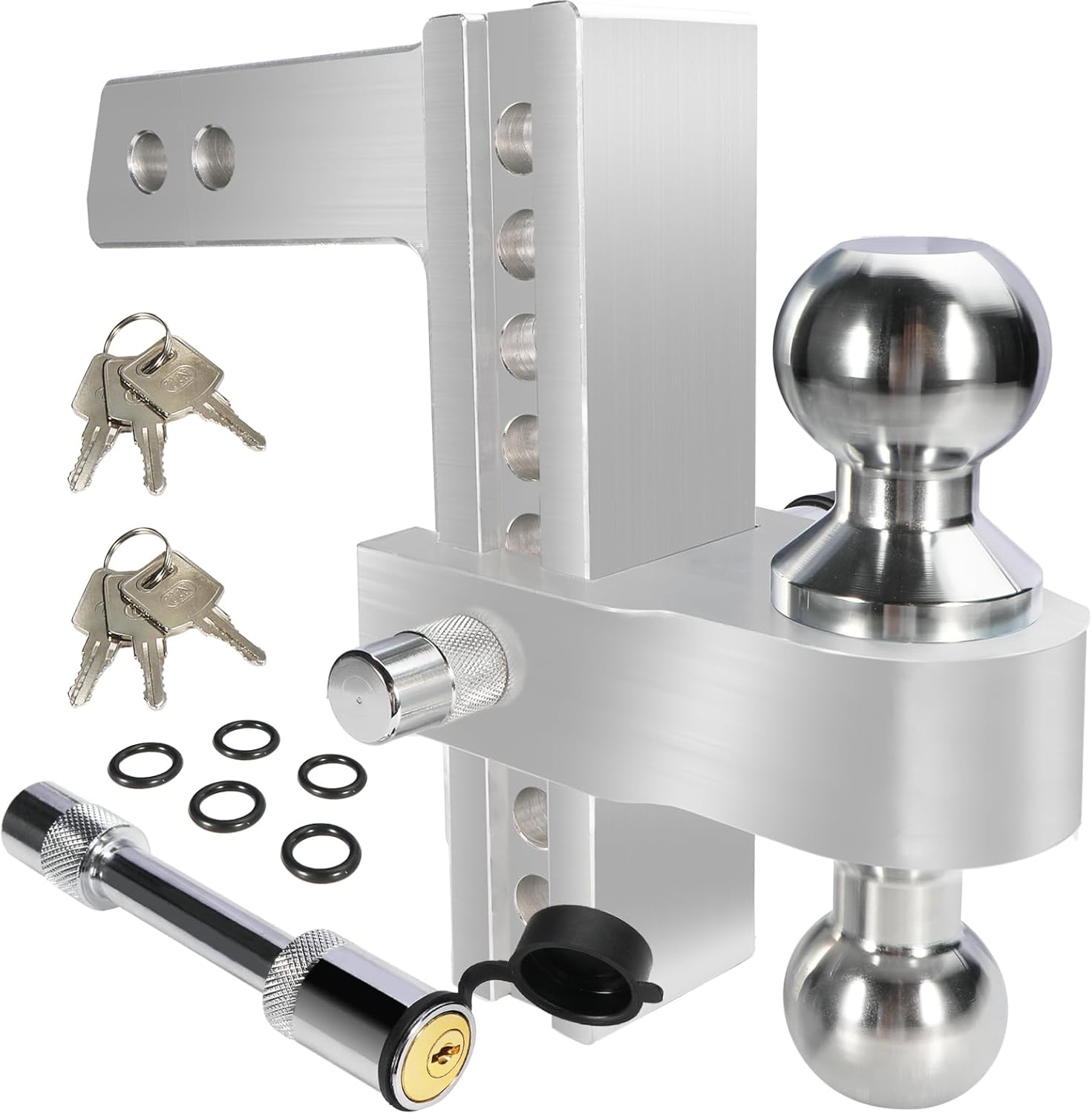 Amazon.com: Colinktool Adjustable Trailer Hitch, 8 Inch Trailer Hitch ...