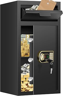 6.0 Cuft Safe Box, Home Safe with Fireproof Waterproof Bag, Anti-Theft ...