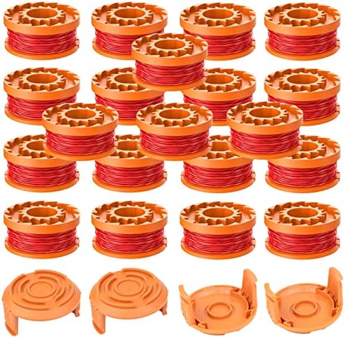 Replacement Spools for Lawn Trimmer, 24 Piece Replacement Spool Cord ...