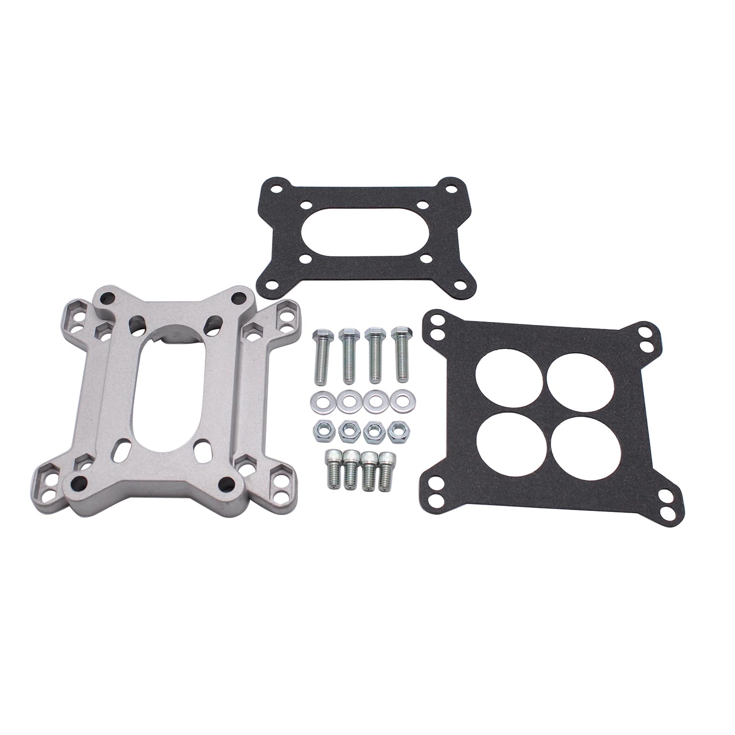 Snapklik.com : Universal Aluminum 1933 Carburetor Adapter Kit 4-Barrel ...