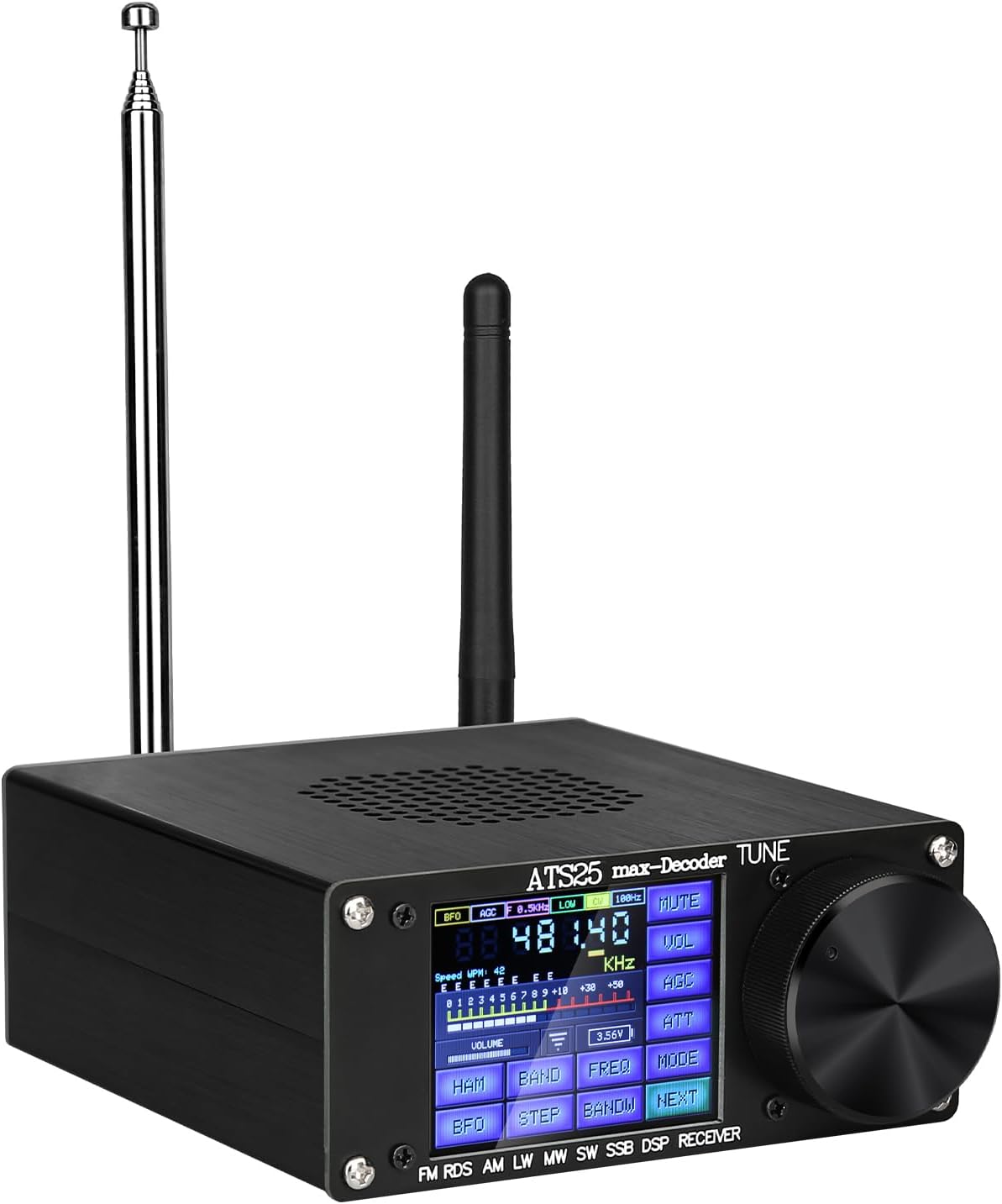 Amazon.com: SI4732 ATS-25 max-DECODER II Full Band Radio, Version 4.17 ...