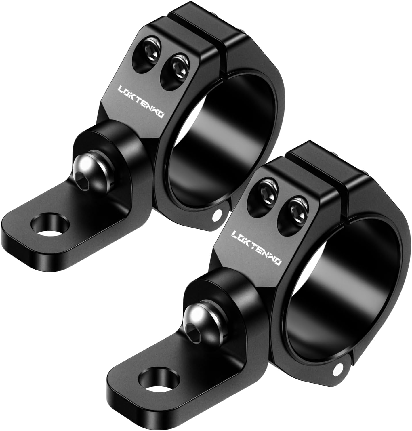 Amazon.com: BRCOVAN 2PCS UTV Whip Light Mount, Solid Aluminum Alloy ...