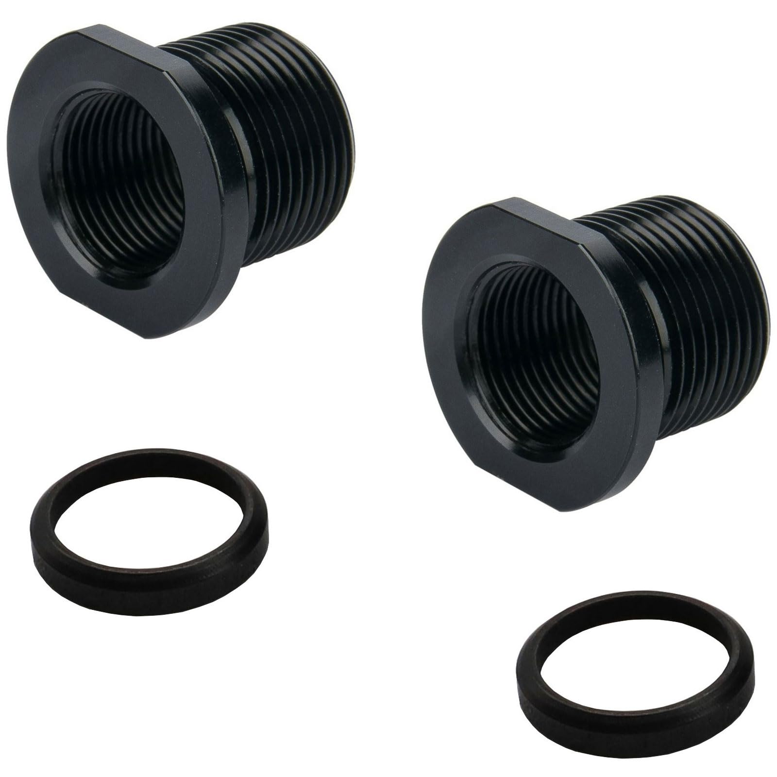 Amazon.com: Thread Protector, 1/2 x 28 to 5/8x24 with Crush Washer ...