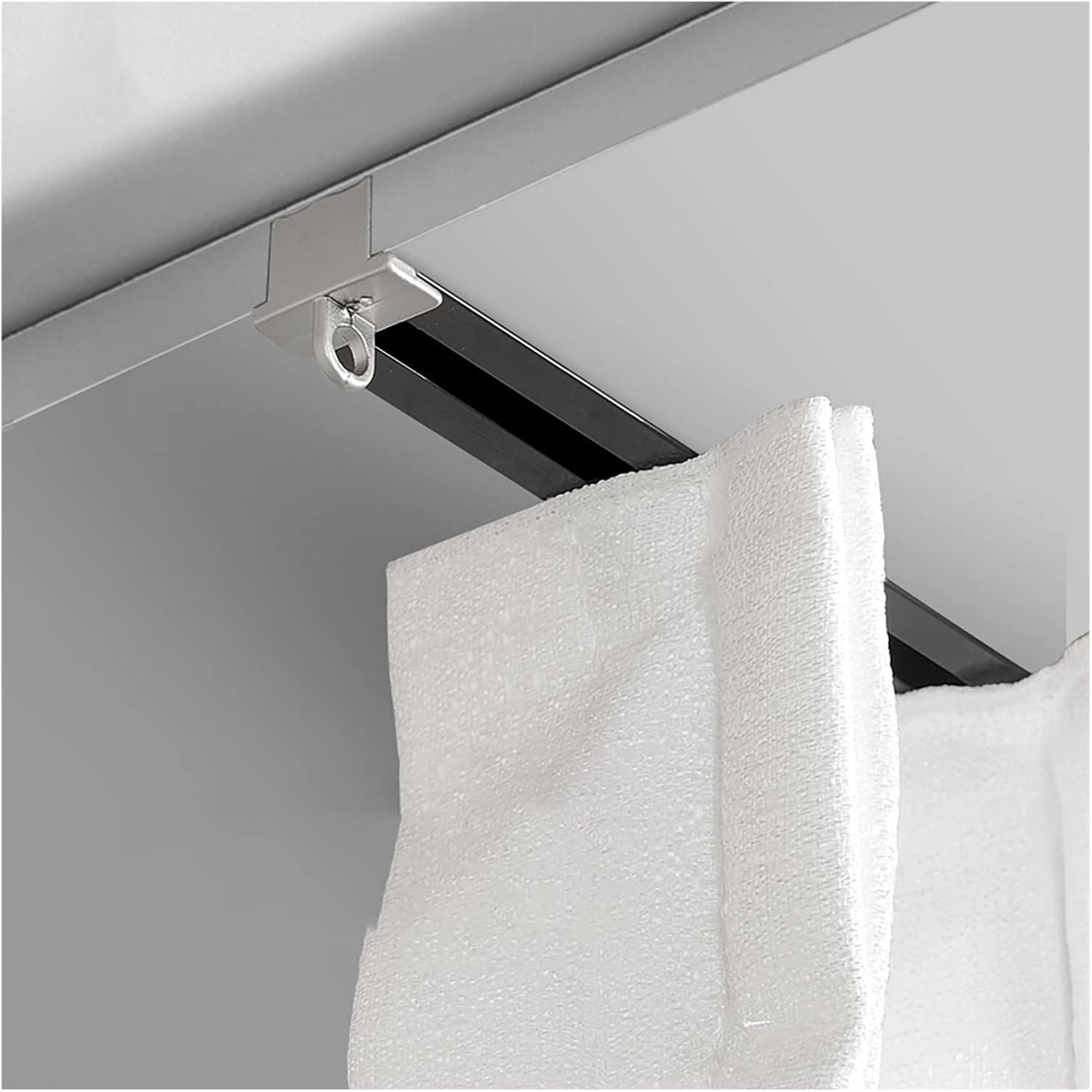 Amazon.com: Ceiling Curtain Track Room Divider Hospital Curtain Hidden ...