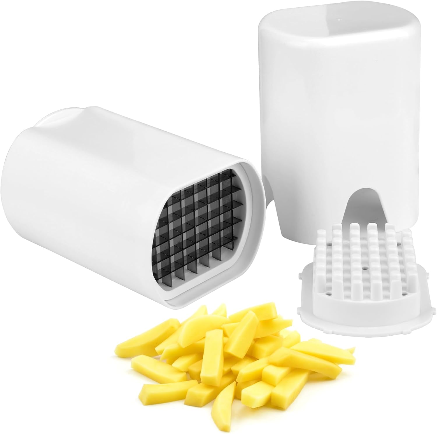 BTBHIHO Stainless Steel French Fry Cutter, Multifunctional Potato Chip ...