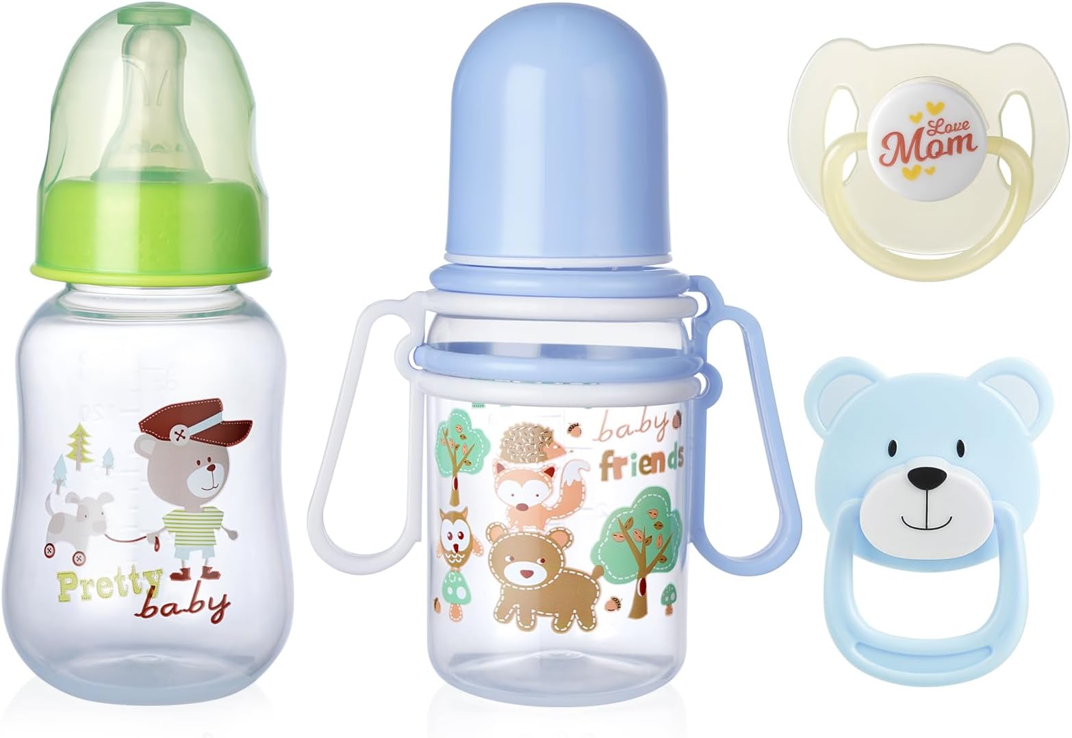 Amazon.com : JIZHI 4 Pieces Reborn Baby Doll Accessories, 2 Baby Doll ...