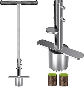 Amazon.com: Dolibest Sod Plugger Tool with Stainless Steel Sharp ...