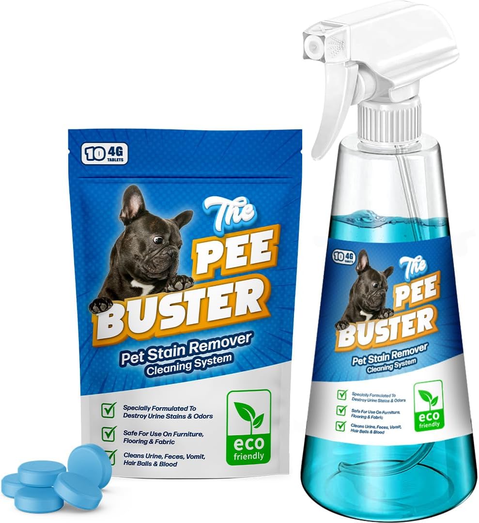 Amazon.com: The Pee Buster Pet Stain Remover - Cleaning Spray for Dog ...