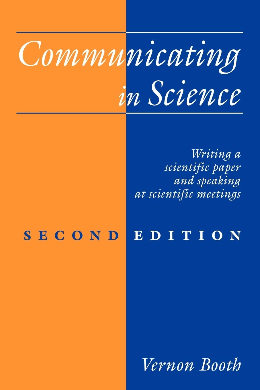 Communicating in Science: Writing a Scientific Paper and Speaking at ...