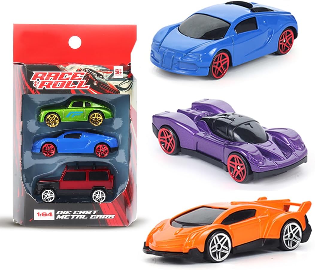 Wembley Mini Die Cast Car 1:64 Scale Free Wheel Toy Vehicle Play Set ...