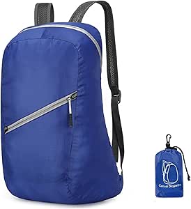 Amazon.com : Lightweight Backpack 11.5x6.7x17.7" Foldable Backpack ...