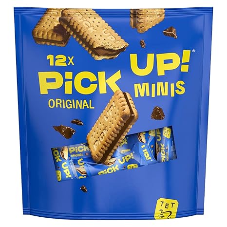 PiCK UP! minis Original (1 x 127 g), Mini-Riegel mit knackiger ...