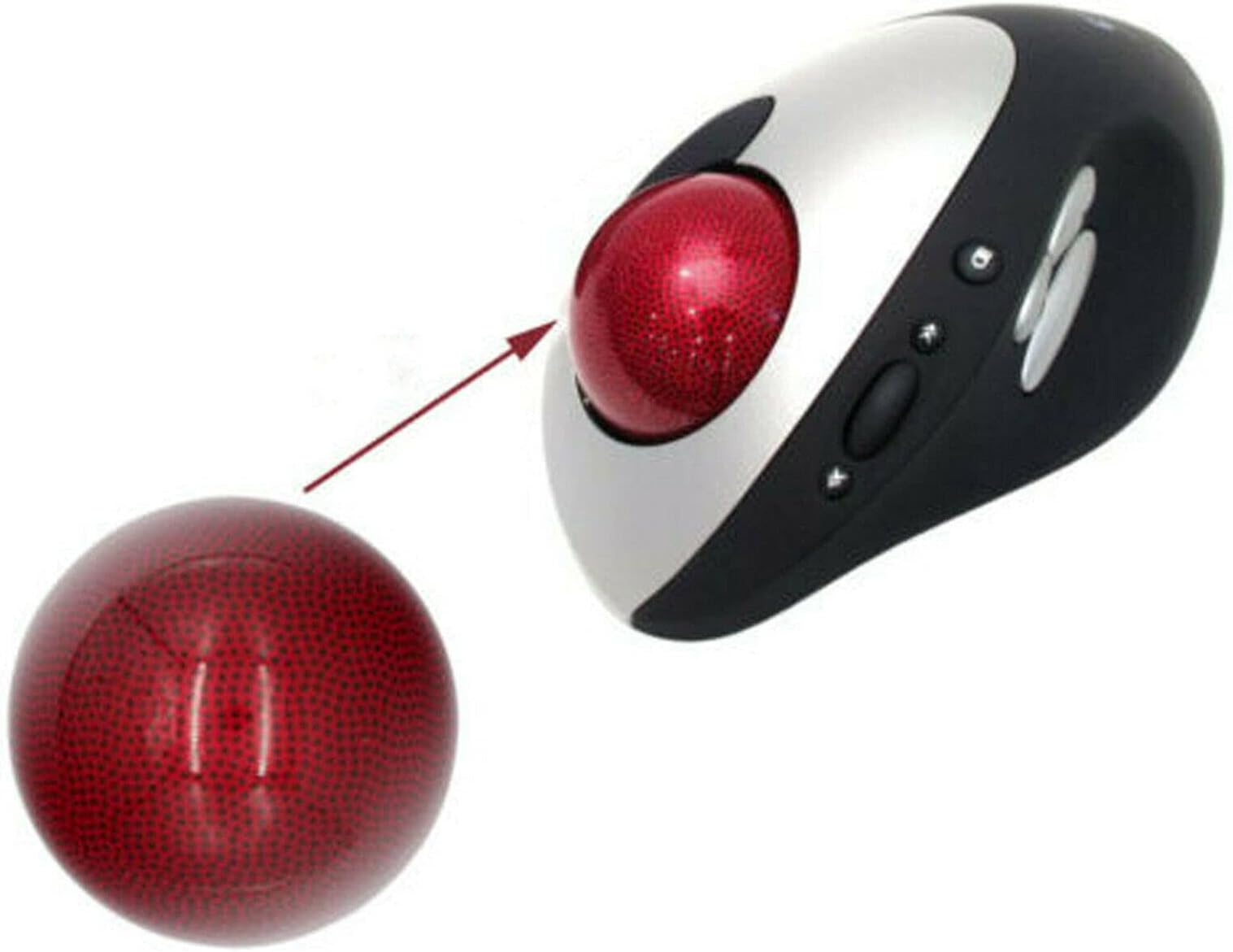 Amazon.com: XHSESA Trackball Mouse Replacement for Logitech Cordless ...
